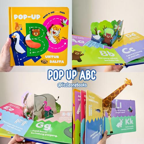 Jual Pop Up ABC / abc pop up book / buku anak belajar alfabet / alphabet - Kab. Sleman ...