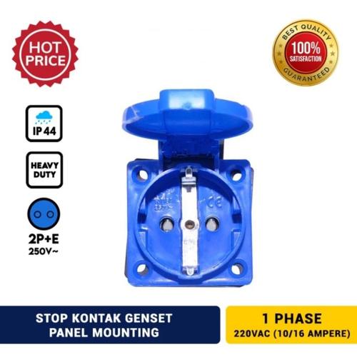 Jual Stop Kontak Panel Mounting 16A 1phase 220V AC - Jakarta Pusat - Eks electric | Tokopedia