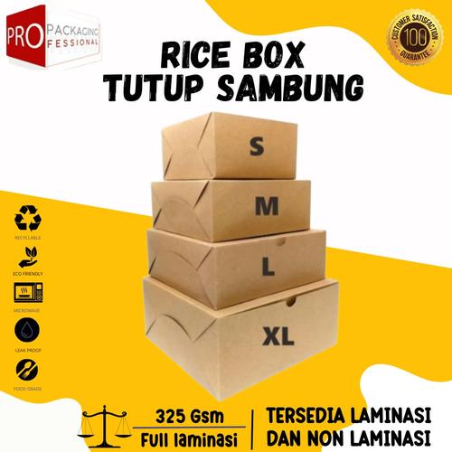 Jual PAPER RICE BOX / CATERING BOX / TAKEAWAY BOX / DUS KATERING ...
