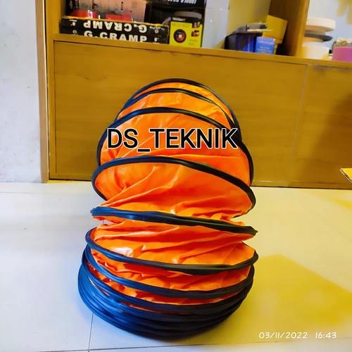 Jual selang fleksibel Duct 16 inch 10 metet Air ventilator Duct 10meter ...