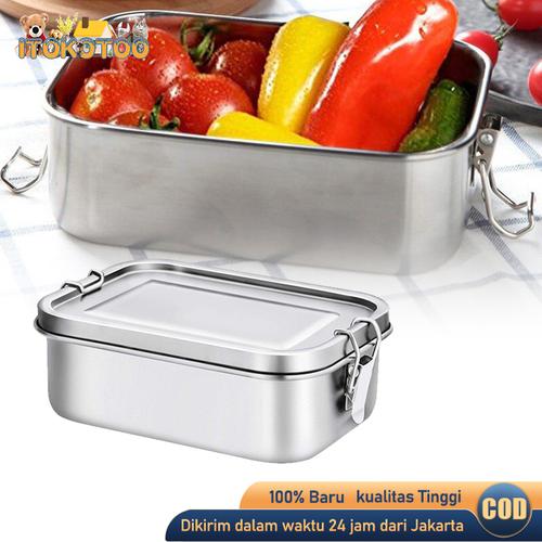 Jual Bento Box Stainless Lunch Box Sus 304 Kotak Bekal Kotak Makan ...