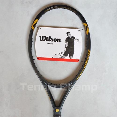 Jual Raket Tenis Wilson Hyper Hammer 5.3 Grey Gold/Tennis Racket Wilson ...