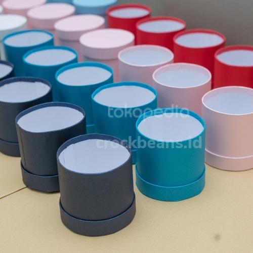 Jual Bloom box / Kotak Bulat / Hardbox Bulat/ Diameter 10cm - Tosca ...