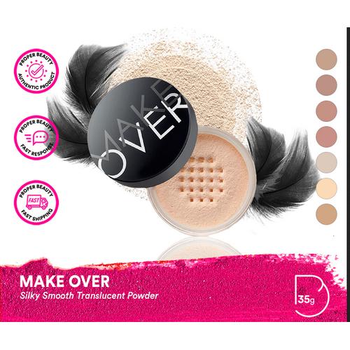 Jual MAKE OVER Silky Smooth Translucent Powder Indonesia / Bedak Tabur ...