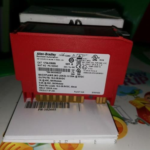 Jual 1734-Ob8S Point Guard I/O Safety Module Plc Allen Bradley ...