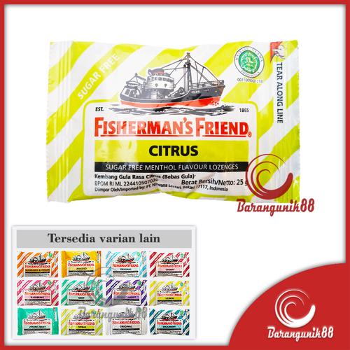 Jual Permen Fisherman's Friend Original 25 gram Aneka Rasa Fishermen ...