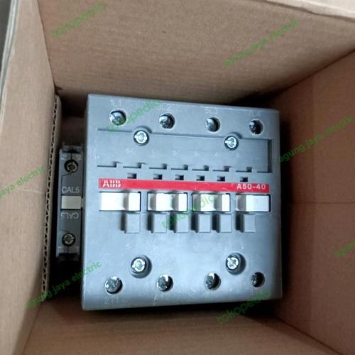 Jual Kontaktor Abb A50-40-00 4P 220V Contactor Abb A50-40 4Pole 220V ...