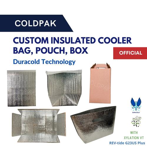 Jual Coldpak Custom Insulated Bag Pouch Cooler Box Thermal Packaging - Box - Jakarta Barat ...