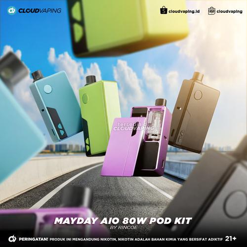 Jual MAYDAY AIO 80W KIT AUTHENTIC BY RINCOE - PURPLE - Kota Bandung ...