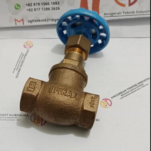 Jual Globe Valve Uap Spirax Sarco port 1/2 inch pn25 Brass high quality ...