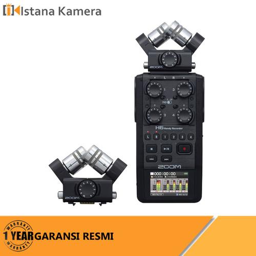Promo Zoom H6 6-Input / 6-Track Recorder with Interchangeable Mic + ACC ...