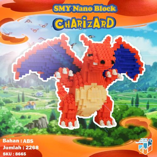 Jual JC Nano Block Charizard Bricks Education Balok Susun - HCP ...