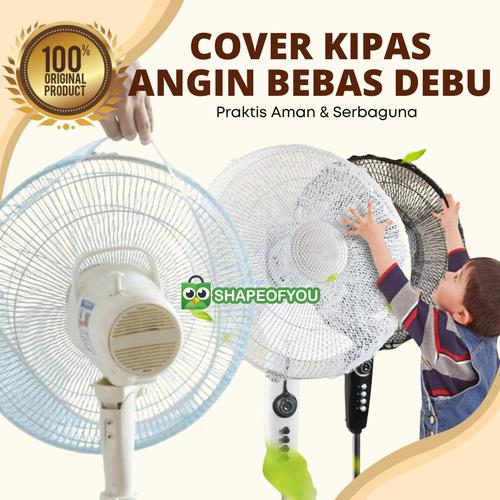 Promo Cover Sarung Kipas Angin Anti Debu Penutup Pelindung Angin Jaring ...
