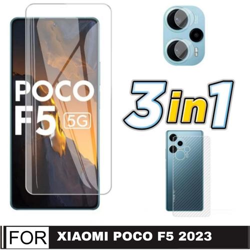 Jual Tempered Glass Clear Xiaomi Poco F5 +Tempered Glass Camera ...