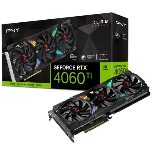 Jual PNY GEFORCE RTX 4060 Ti XLR8 GAMING VERTO ARGB 8GB GDDR6 TRIPLE ...