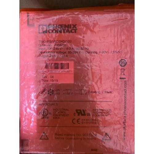 Jual Power Supply Phoenix Contact Trio-Ps/1Ac/24Dc/20 Original China ...