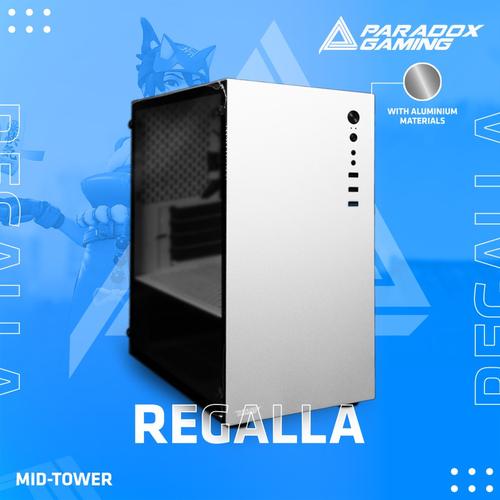 Jual Paradox Gaming REGALLA - Tempered Glass m-ATX Gaming Case ...