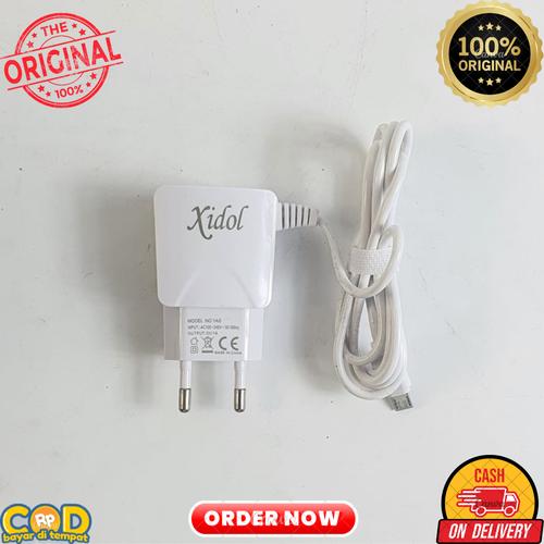 Jual CHARGER 2-IN 1 XIDOL 1A5 MODEL MICRO ORIGINAL 1A REAL OUTPUT ...