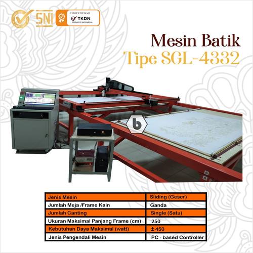 Jual Mesin Batik Teknologi Tipe SGL-4332 - Kab. Bantul - Alat & Bahan ...