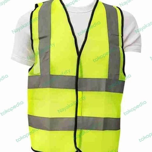 Jual Rompi Safety Polyester Hijau Gosave 4 Line / Rompi Safety Vest ...