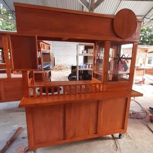 Jual Gerobak bakso booth kayu jati custom - Kab. Klaten - Gerobak ...