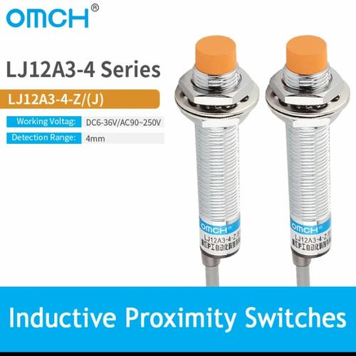 Jual inductive proximity sensor OMCH LJ12A3-4-Z/DX EX CY CX BY AY BX AX ...