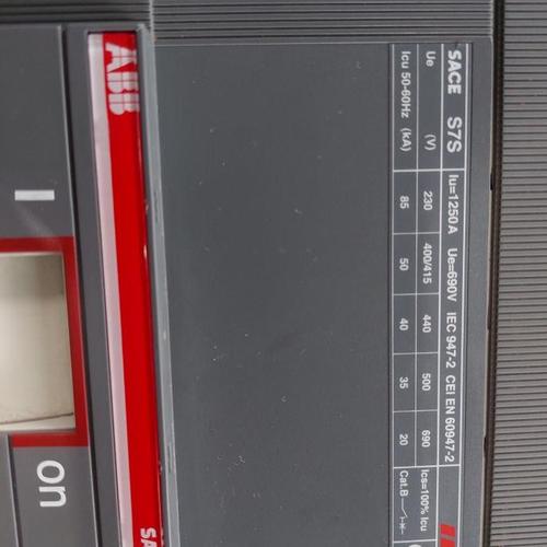 Jual Mccb Abb 4P 1250A / Mccb Abb Sace S7 / Sace S7S - Jakarta Barat ...