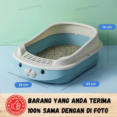 Jual Litter Box Kucing Cat Toilet Tempat Pasir Kucing Baskom Poop ...