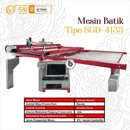 Jual Mesin Batik Teknologi Tipe SGD-4133 - Kab. Bantul - Kompor Batik ...