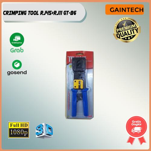 Jual Gaintech CRIMPING TOOL RJ45 + RJ11 GT - 86 - Kota Tangerang ...
