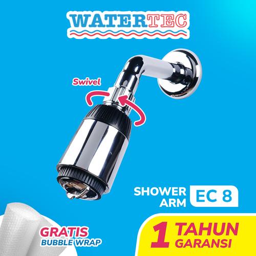 Jual Watertec Kepala Keran Shower Polimer Pancuran Air Tembok 1/2" (EC8) - Jakarta Barat ...