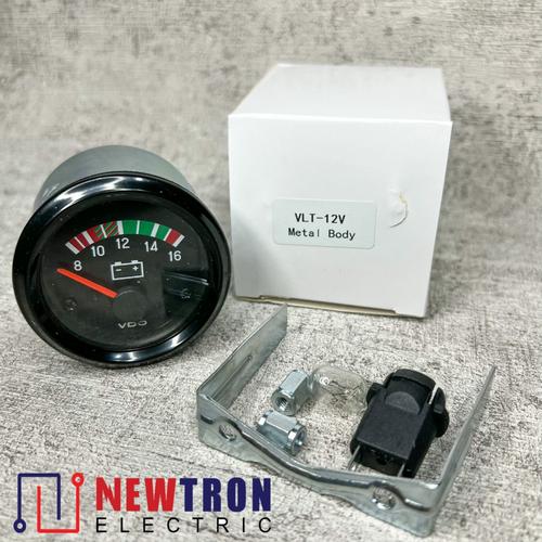 Jual Voltage Gauge 12V VDO VLT-12V Volt Gauge Meter Body Metal ...