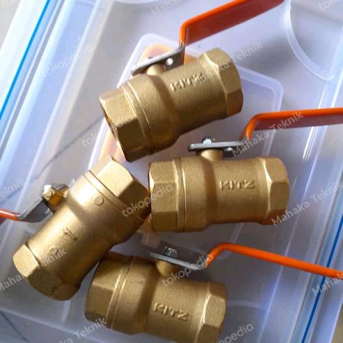 Jual Ball valve kuningan kitz Original 1/2 inch - Jakarta Barat ...