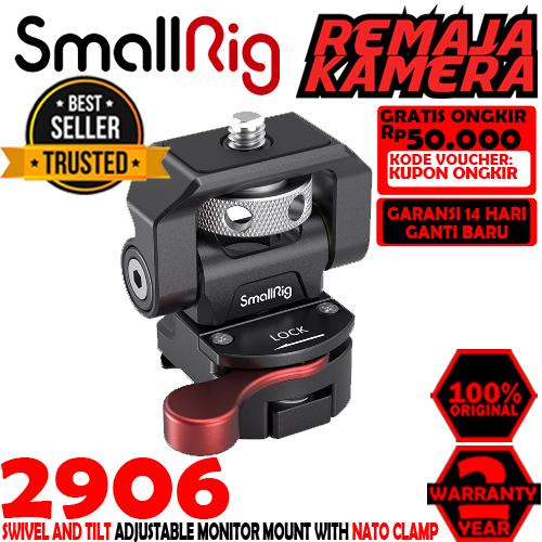 Promo SMALLRIG SWIVEL AND TILT ADJUSTABLE MONITOR MOUNT NATO CLAMP 2906 ...