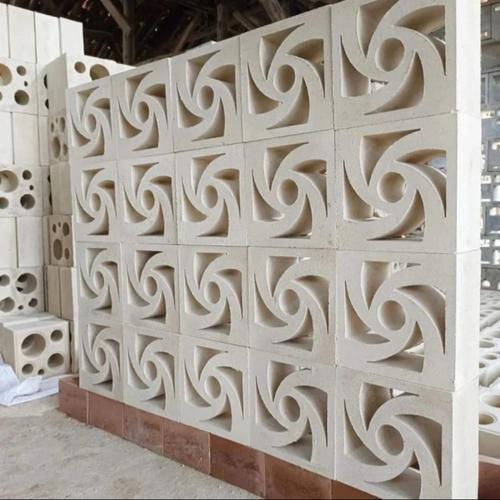 Jual roster beton minimalis motif baling_baling BL (5) - Putih - Kota ...