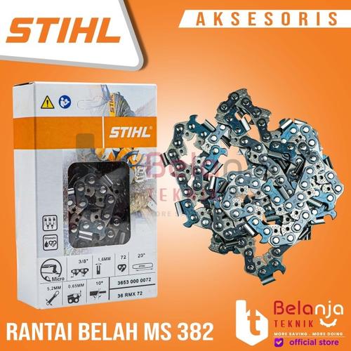 Jual Stihl Rantai Belah Chain Saw MS 382 20 Inchi 36 T Chainsaw Potong Kayu - Kab. Bogor - Aneka ...
