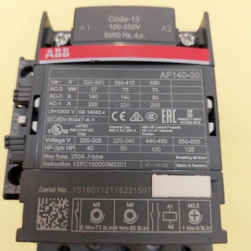 Jual Kontaktor Abb Af140-30 100-250V Made In Sweden - Jakarta Barat - Mitra Autopedia Nusantara ...