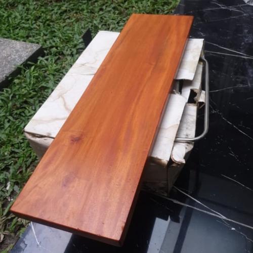 Promo Papan kayu Mahoni Lebar 30 x 1,8 cm Panjang 40 - 100 Cm serut ...