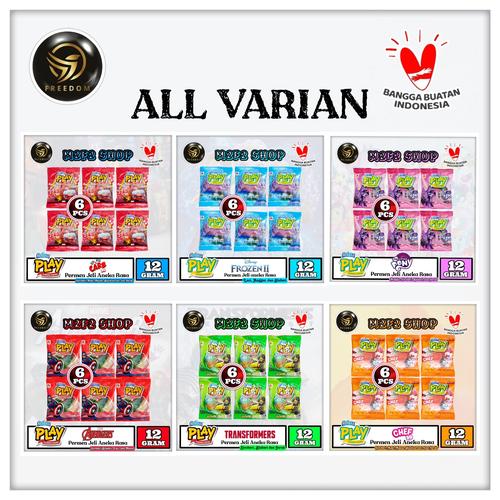 Jual Relaxa PLAY Gummy Candy | Permen Jelly Sachet - 12 gr (Harga 6 Pcs ...