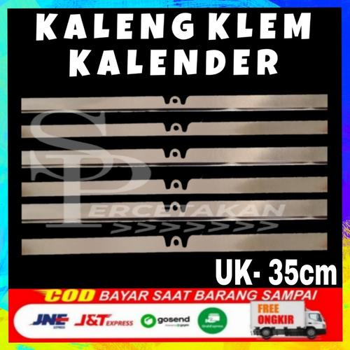 Jual Klem kalender 35cm / seng kalender 35cm / klip kalender 35cm ...