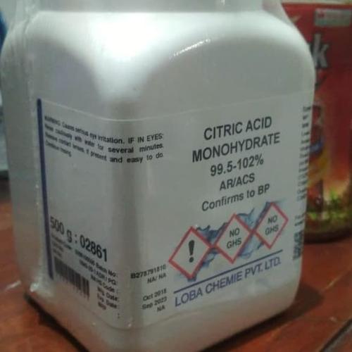 Jual CITRIC ACID monohydrate 500 GR LOBA CHEMIE 2861 eq Merck 100244 ...