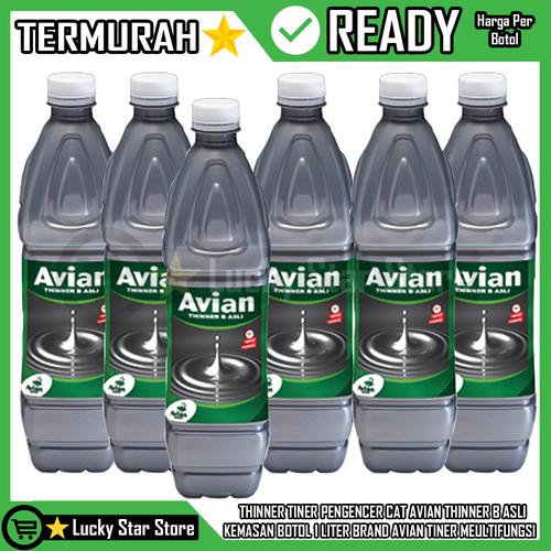 Jual THINNER TINER PENGENCER CAT AVIAN THINNER B ASLI KEMASAN BOTOL 1 LITER - Kota Palembang ...