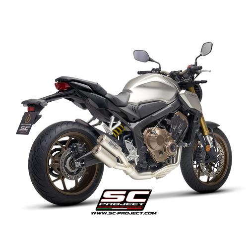 Jual Knalpot SC Project Twin CR-T Titanium Honda CB650R Full System ...