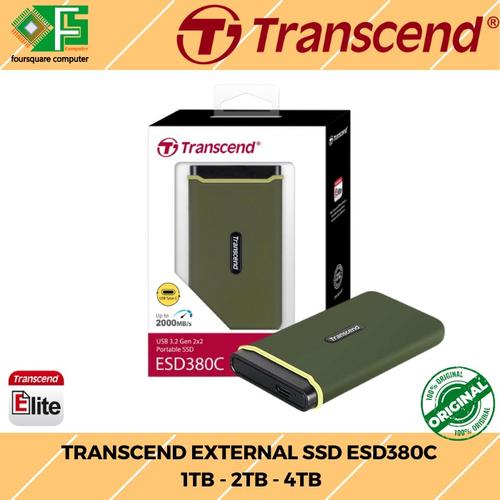 Jual SSD Portable Transcend ESD380C 1TB - 2TB - 4TB Resmi - 1 tb - Kota ...
