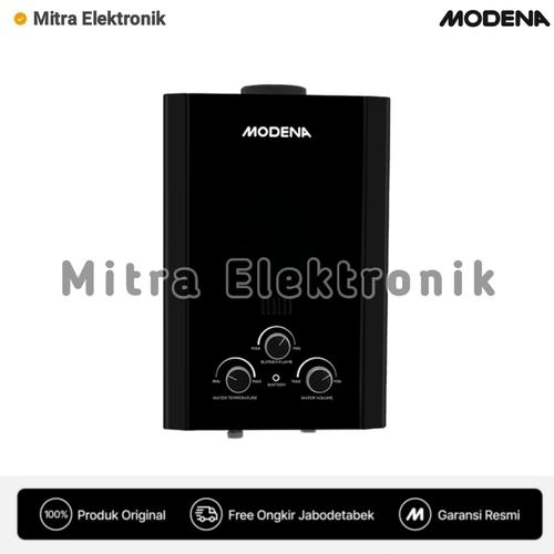 Jual Modena GI0680FCBK Water Heater Gas Alam GI 0680 FCBK NEW MODEL ...