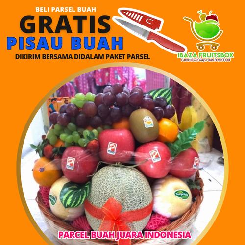 Jual Parsel Buah Segar Bingkisan Hampers Parcel Buah Kemasan Keranjang ...