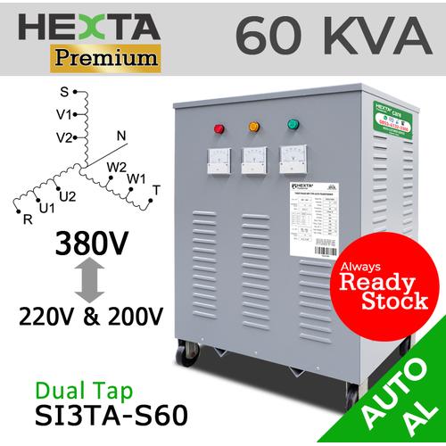Jual Trafo Listrik Auto Transformer Hexta Dual tap 60 kVA - Jakarta ...