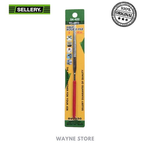 Jual Kikir Diamond Setengah Bulat Half Round File 3 x 140 mm SELLERY 04 ...