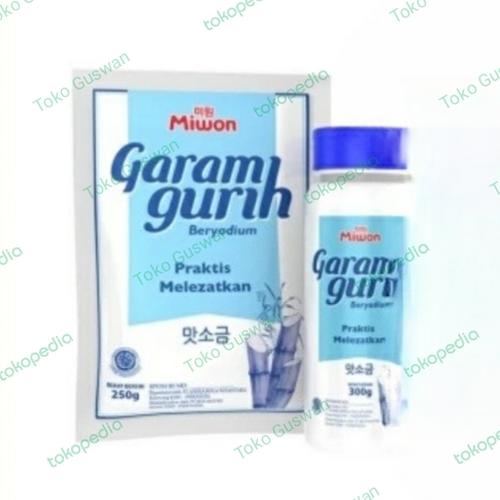 Jual Garam gurih Miwon 250 gr (bks) & 300 gr (botol) per satu paket ...