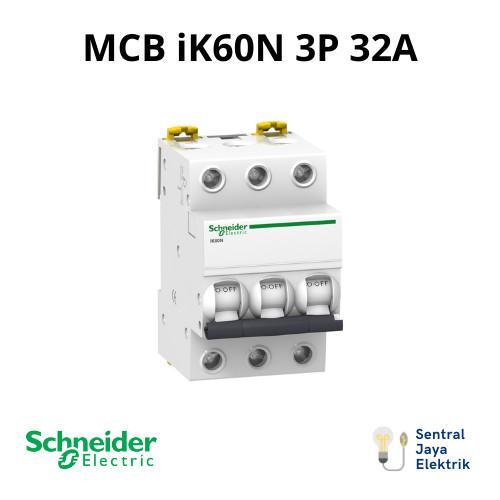 Jual MCB iK60N 3PHASE 32A (AMPERE) SCHNEIDER ELECTRIC - Jakarta Barat ...